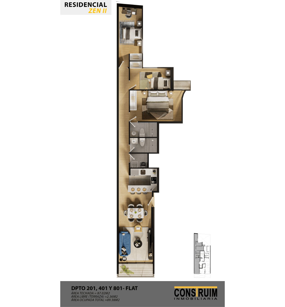 Edificio Zen II – Construim Inmobiliaria