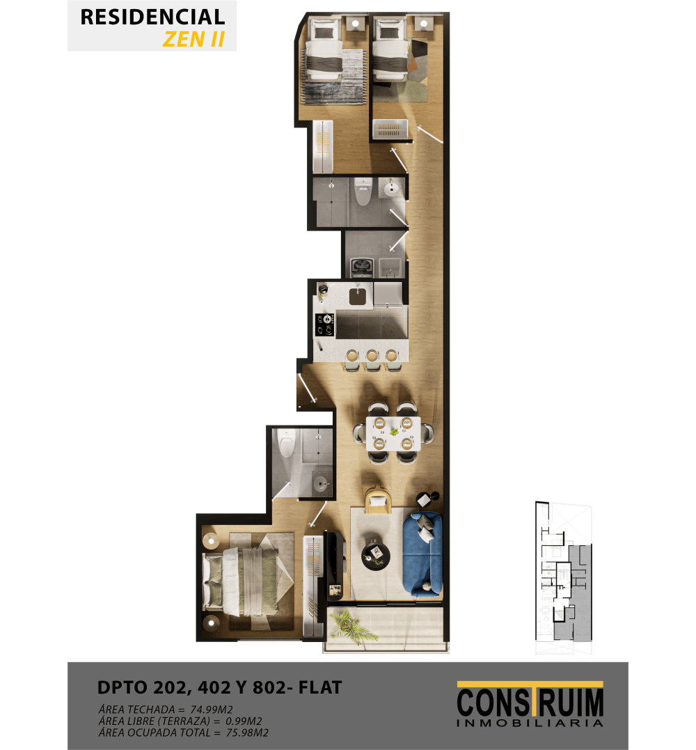 Edificio Zen II – Construim Inmobiliaria
