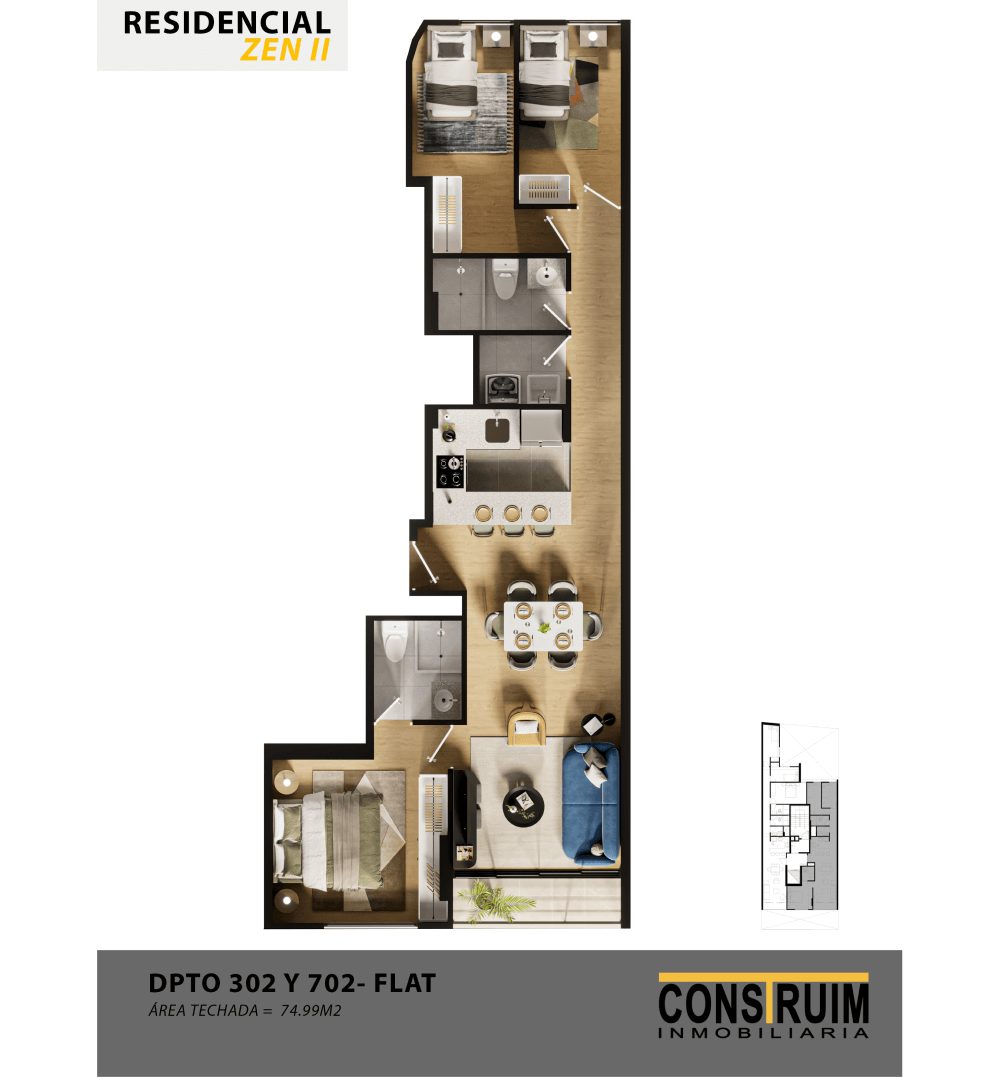 Edificio Zen II – Construim Inmobiliaria